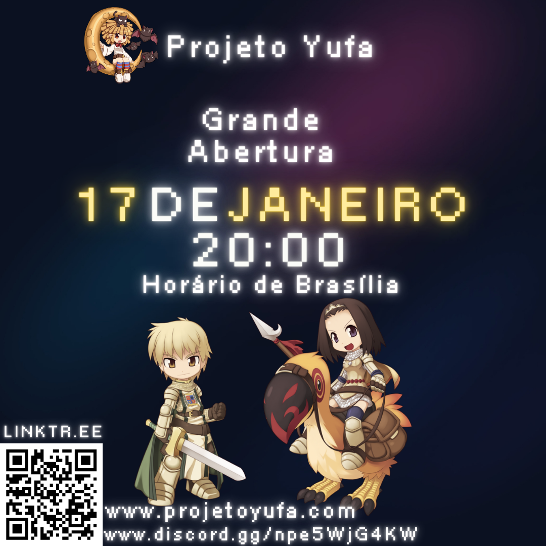 Projeto Yufa Server Information - RMS Private RO Server Listing